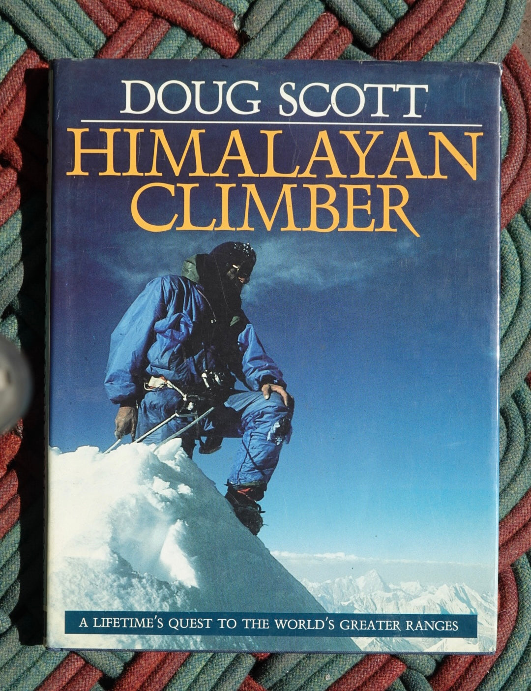 Himalayan Climber: by Doug Scott (1992) (SIGNED) – Dirtbag Dan Books
